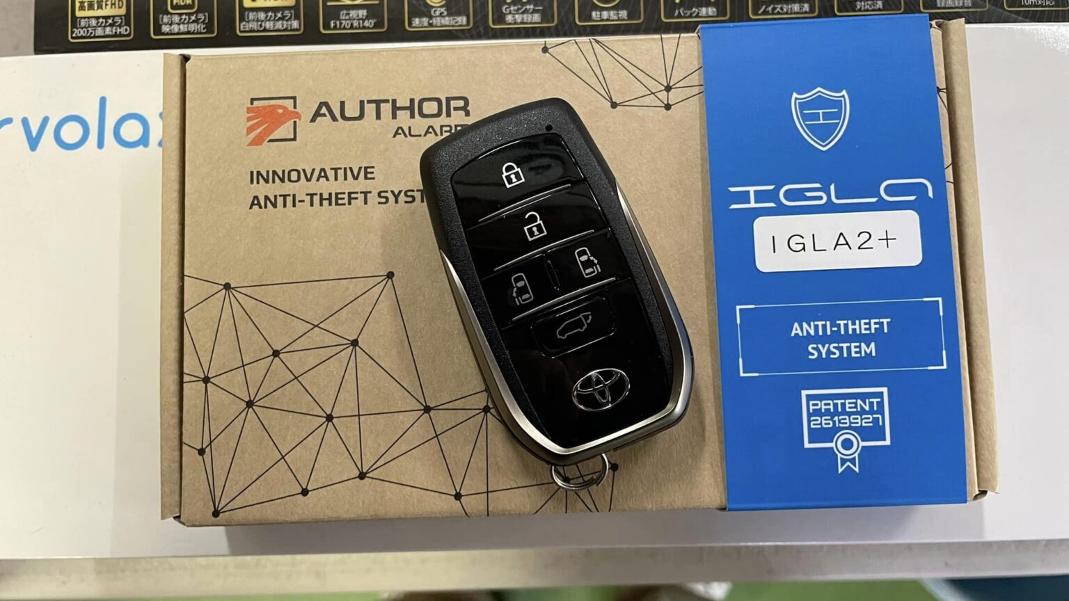 アルファード40へIGLA2＋とスキャナー取り付け - オーサーアラーム、IGLAセキュリティ取り付け ピットサービス・ケン